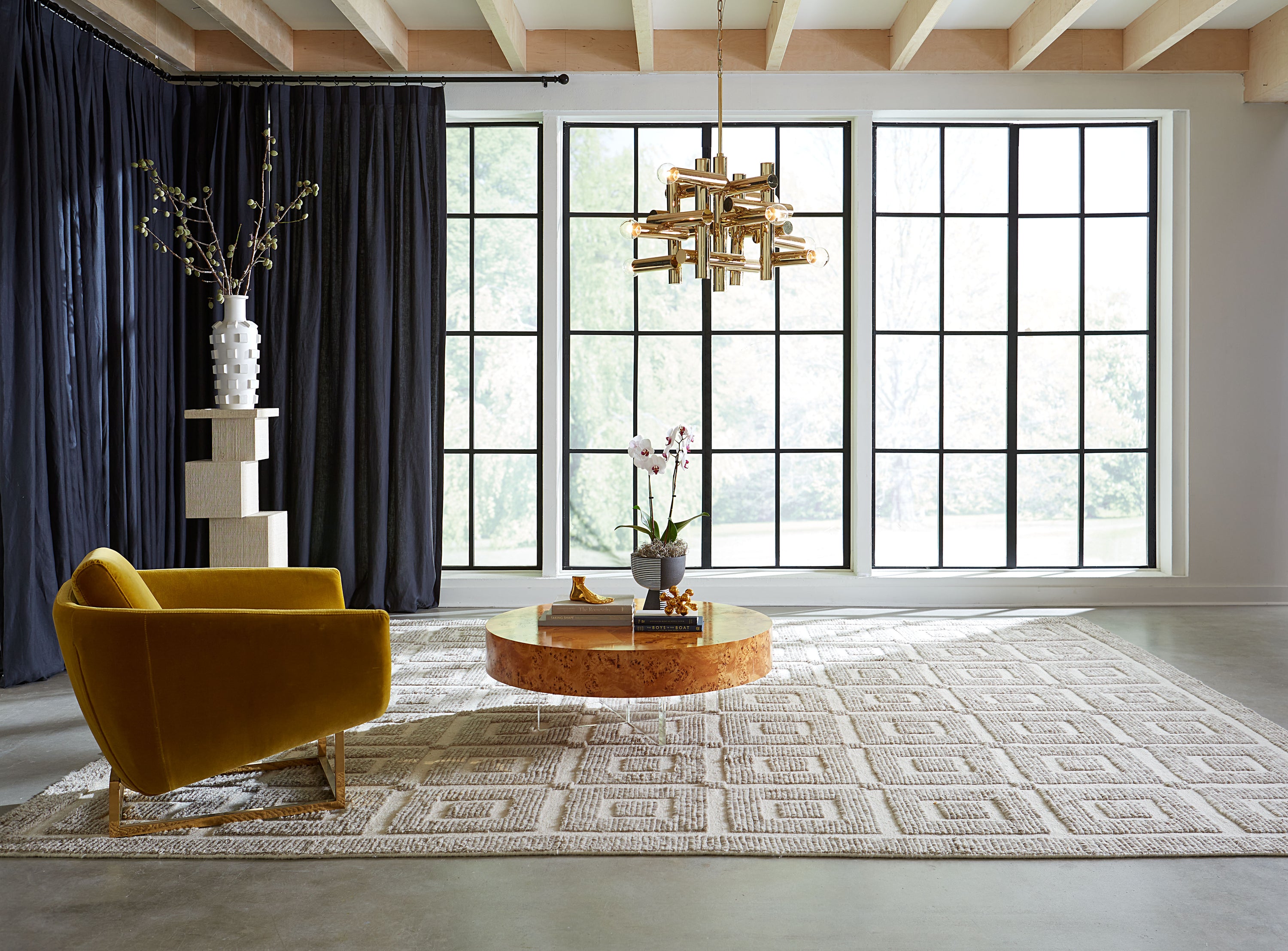 Jonathan Adler Bond Round Coffee Table – Shropshire Design