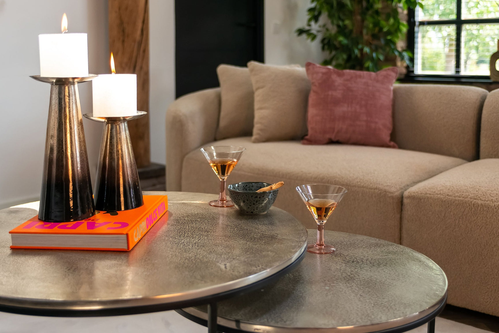 Richmond Interiors Asher Coffee Table – Set of 2 – Shropshire Design