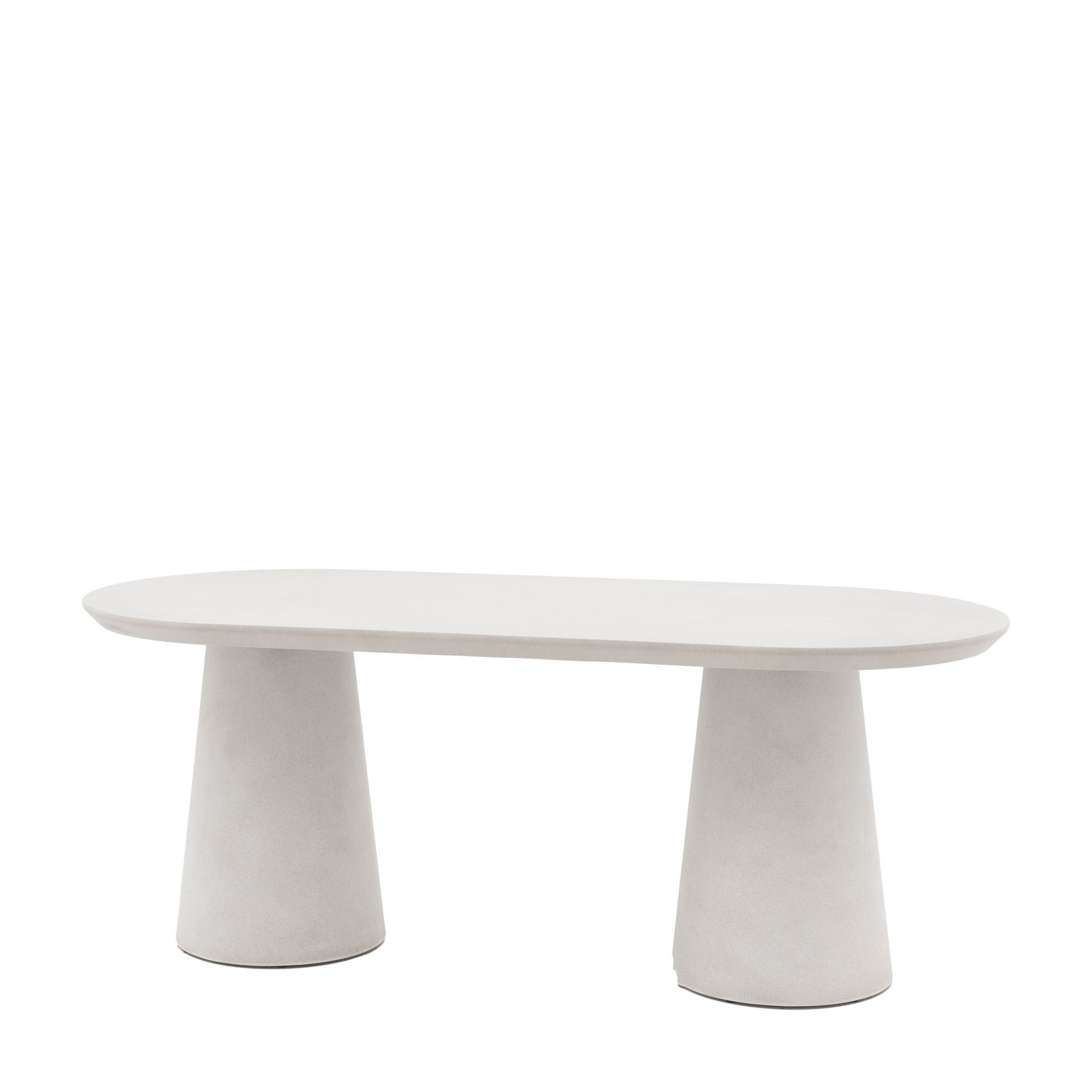 Arbor Oval Dining Table – Linen – Shropshire Design