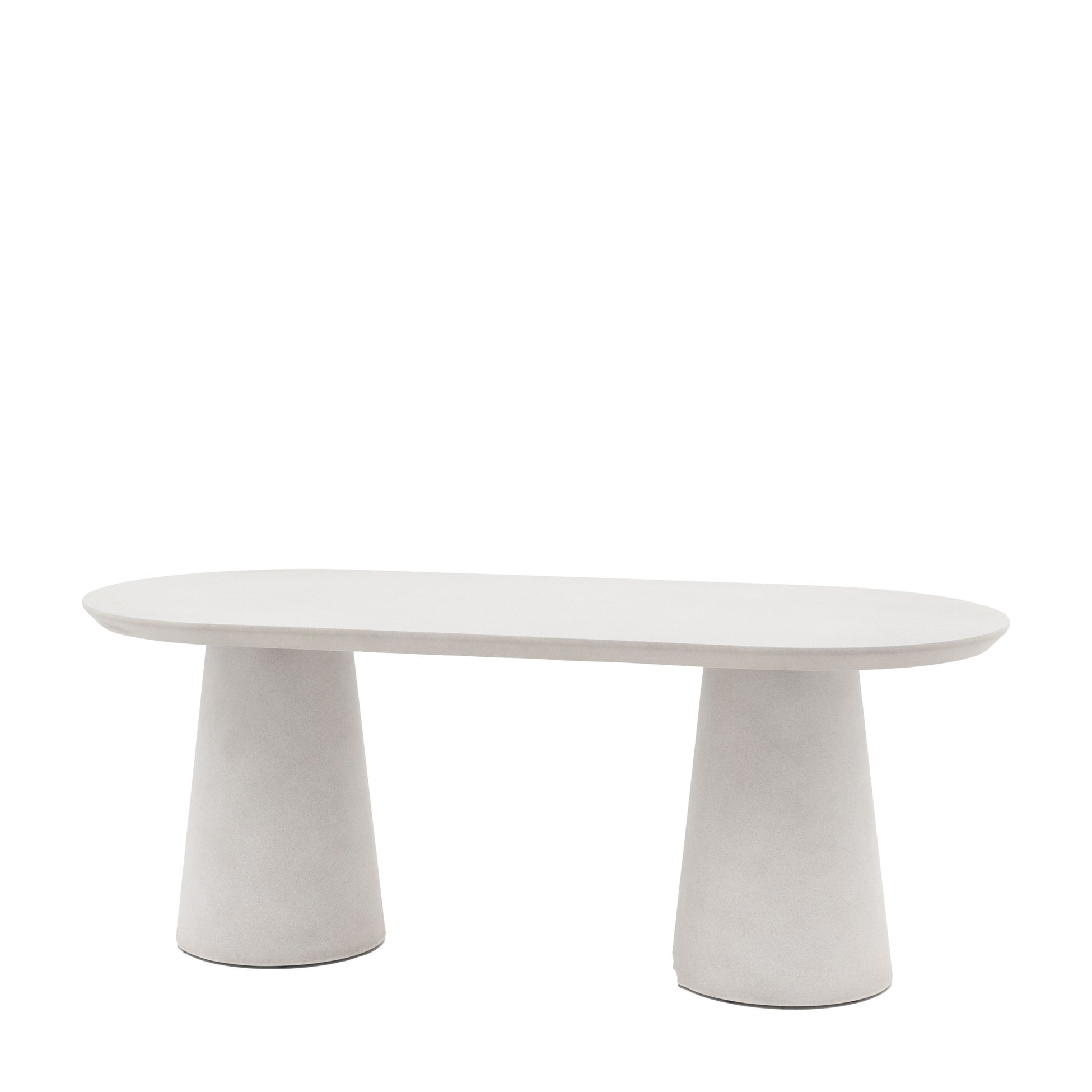 Arbor Oval Dining Table – Linen – Shropshire Design