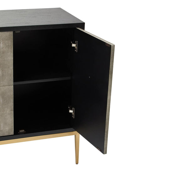 Azra Sideboard – Grey Shagreen – Shropshire Design