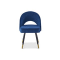 Berkeley Designs Hoxton Dining Chair in Blue Velvet – Set of 2 ...