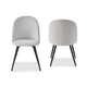 Berkeley Designs Soho Dining Chair in Light Grey – Set of 2 ...