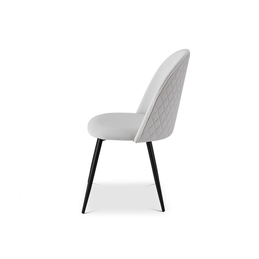 Berkeley Designs Soho Dining Chair in Light Grey – Set of 2 ...