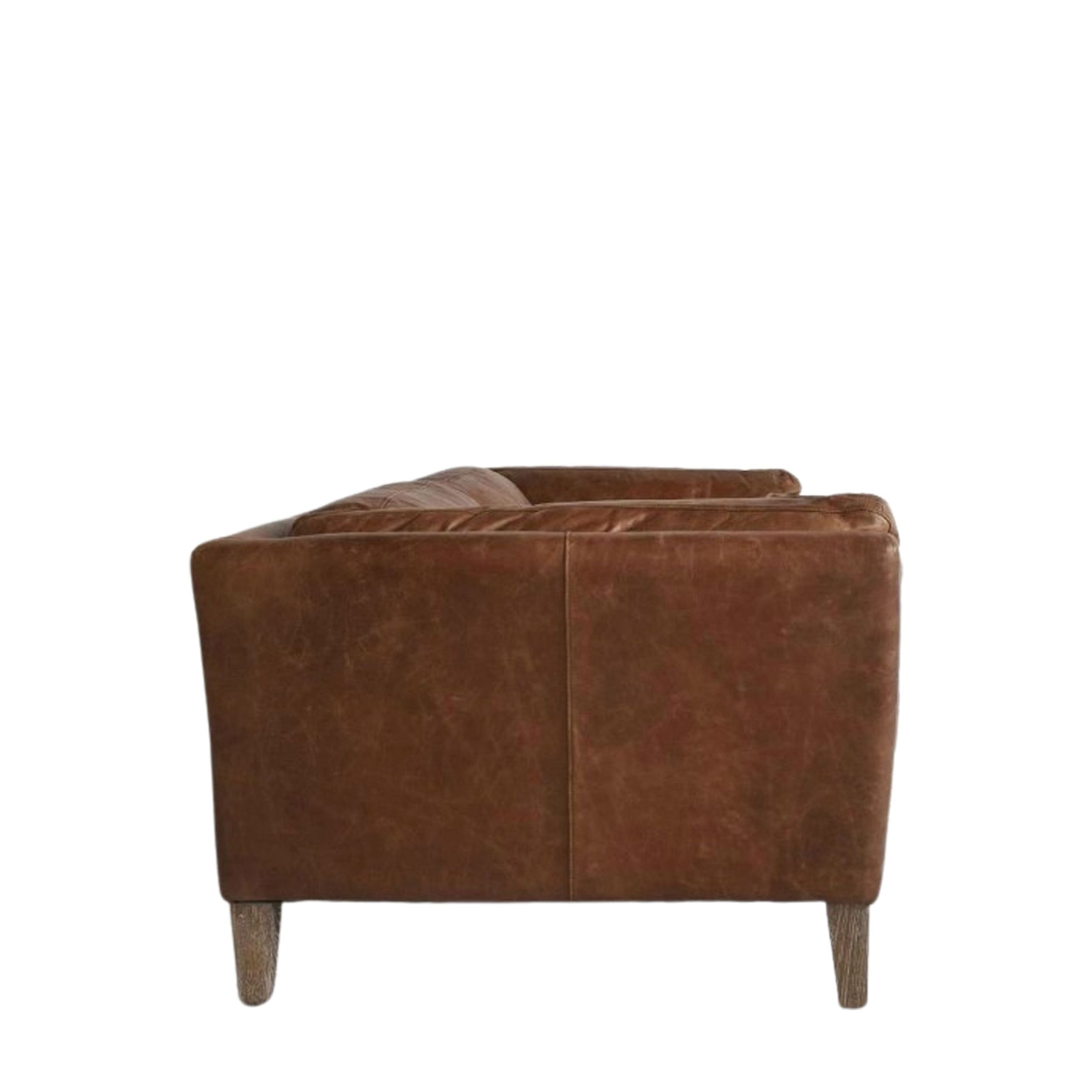 Camden Leather Sofa – 2 Seater – Shropshire Design