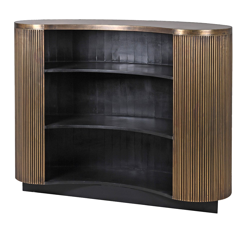 Coretta Ribbed Bar in Antique Gold – Shropshire Design