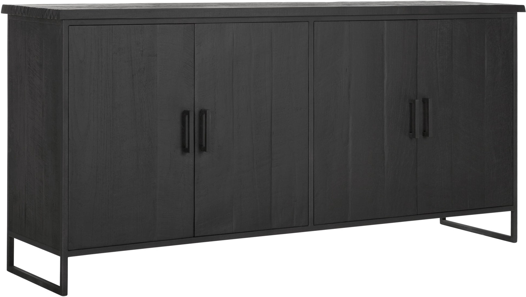 DTP Home Beam No.1 Sideboard with Black Finish – 4 Doors – Shropshire ...