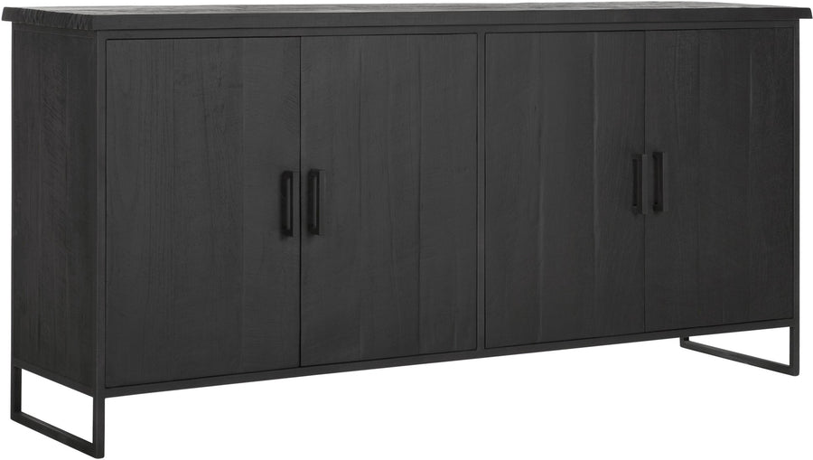 DTP Home Beam No.1 Sideboard with Black Finish – 4 Doors – Shropshire ...