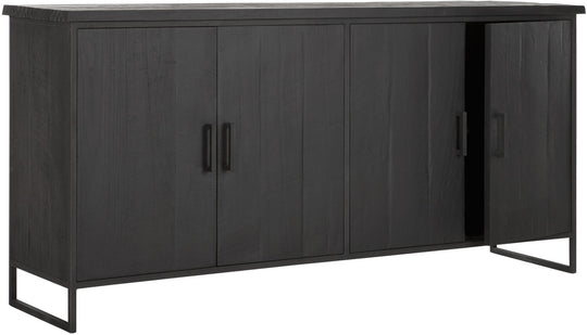 DTP Home Beam No.1 Sideboard with Black Finish – 4 Doors – Shropshire ...