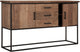 DTP Home Beam No.2 Sideboard with Natural Finish – 2 Doors and 3 Drawe ...