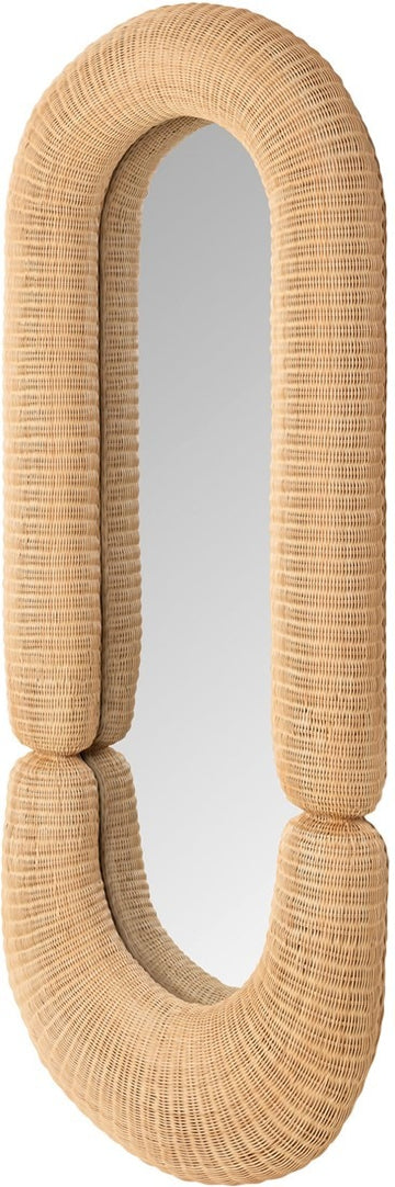 Fluere Rattan Mirror – Large – Shropshire Design