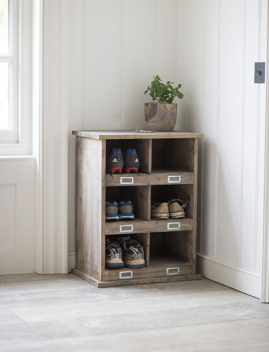 Garden Trading Chedworth Shoe Locker in Natural – Small – Shropshire Design