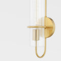 Hudson Valley Lighting Beck Wall Light – Aged Brass – Shropshire Design