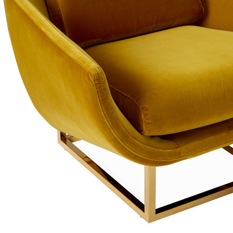 Jonathan Adler Beaumont Lounge Chair – Varese Lichen – Shropshire Design