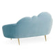 Jonathan Adler Ether Cloud Settee – Rialto Sky Blue – Shropshire Design