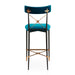 Jonathan Adler Rider Counter Stool – Rialto Peacock Velvet – Shropshire ...