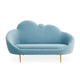 Jonathan Adler Ether Cloud Settee – Rialto Sky Blue – Shropshire Design