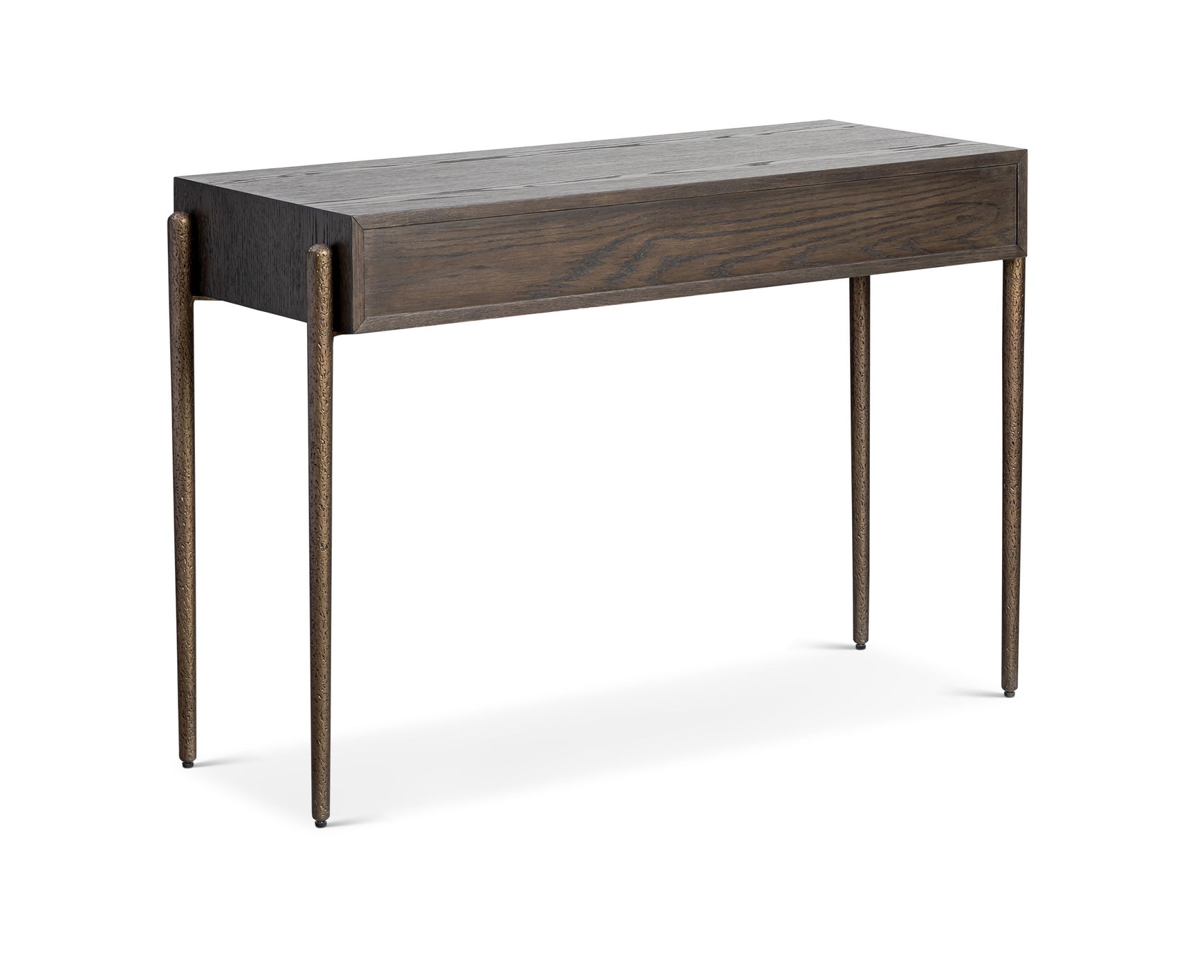 Liang & Eimil Nella Console Table – Brushed Brown & Hammered Dark Bron ...