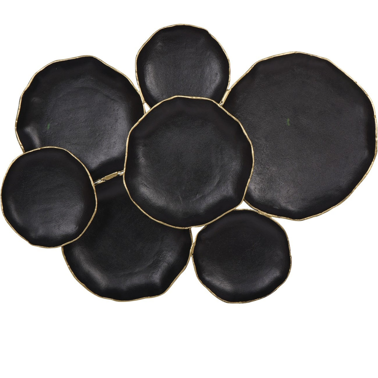 Libra Interiors Arlow Wall Art – 7 Discs – Shropshire Design