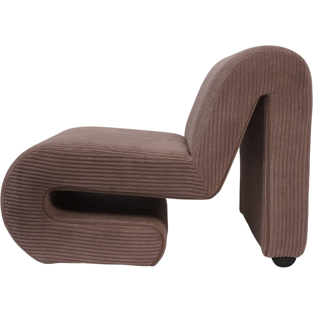 Libra Interiors Ellis Chair – Brown Corduroy – Shropshire Design