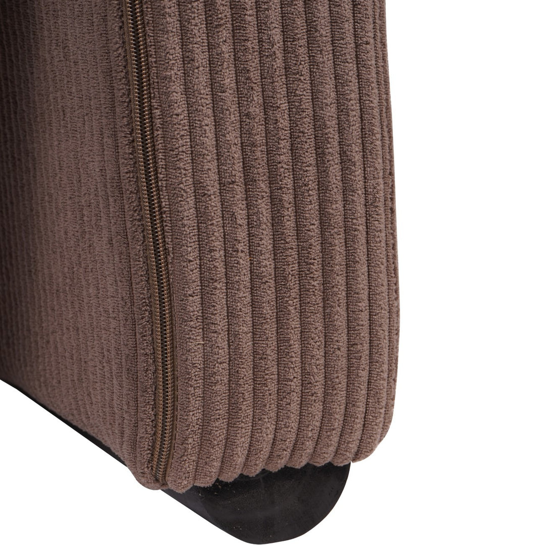 Libra Interiors Ellis Chair – Brown Corduroy – Shropshire Design