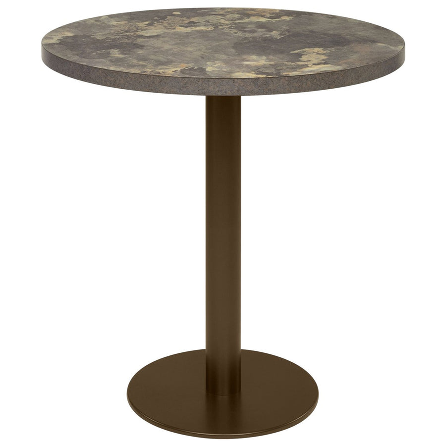 Mabel Round Dining Table – Slate – 70cm – Shropshire Design