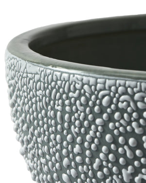 Pols Potten Boolb Dots Vase in Dark Green – Medium – Shropshire Design