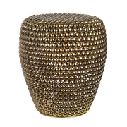 Pols Potten Dot Stool – Gold – Shropshire Design