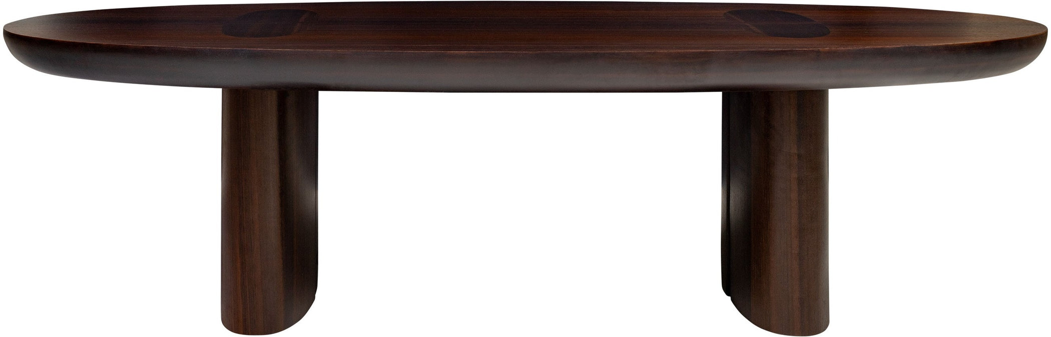 Raylen Coffee Table in Smoked Eucalyptus Veneer – Large – Shropshire Design
