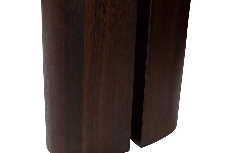 Raylen Console Table in Smoked Eucalyptus Veneer – Small – Shropshire ...