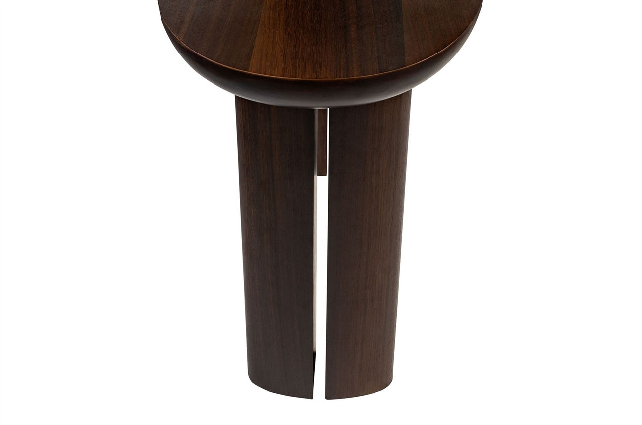 Raylen Console Table in Smoked Eucalyptus Veneer – Small – Shropshire ...