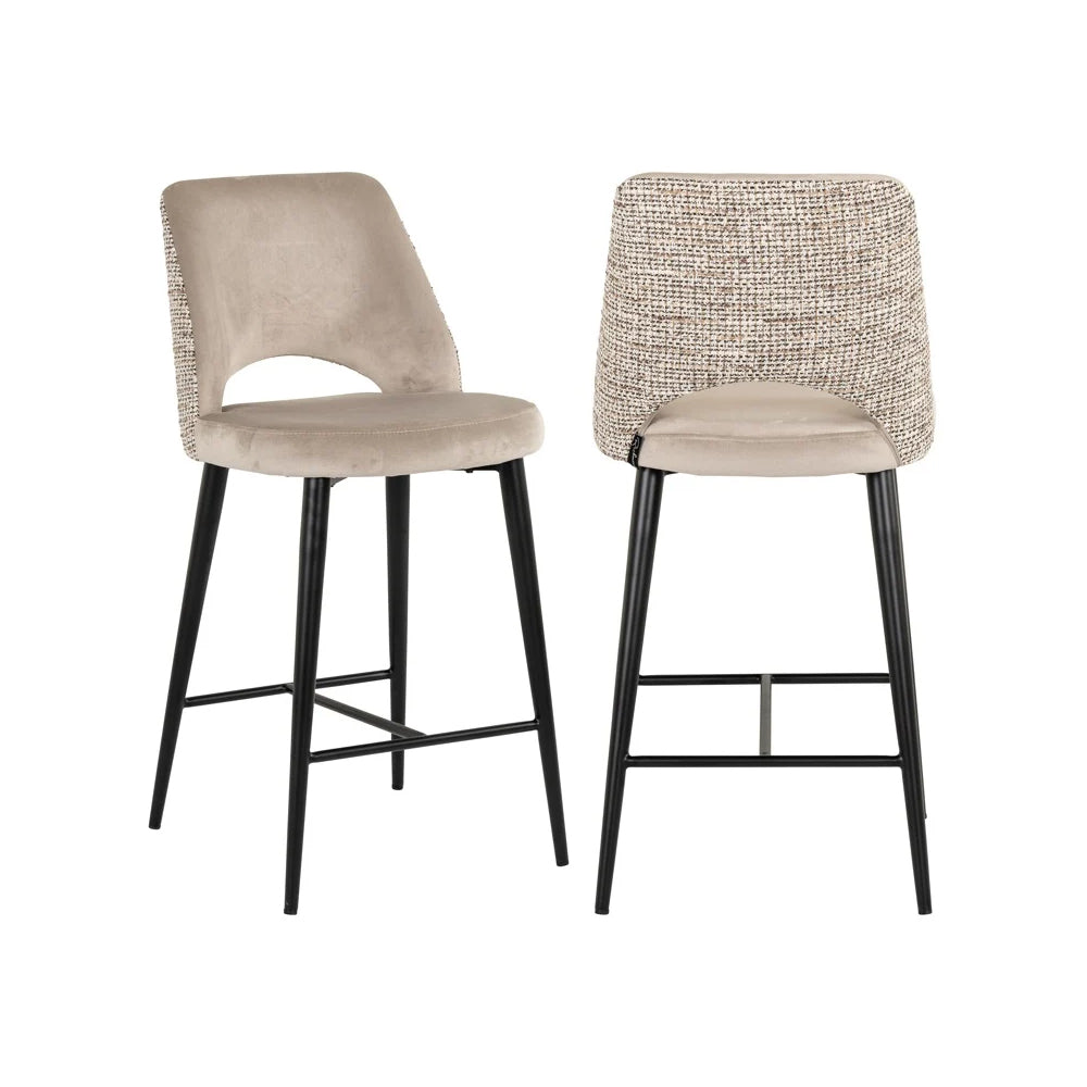 Richmond Interiors Tabitha Counter Stool – Trendy Nature and Quartz Kh ...