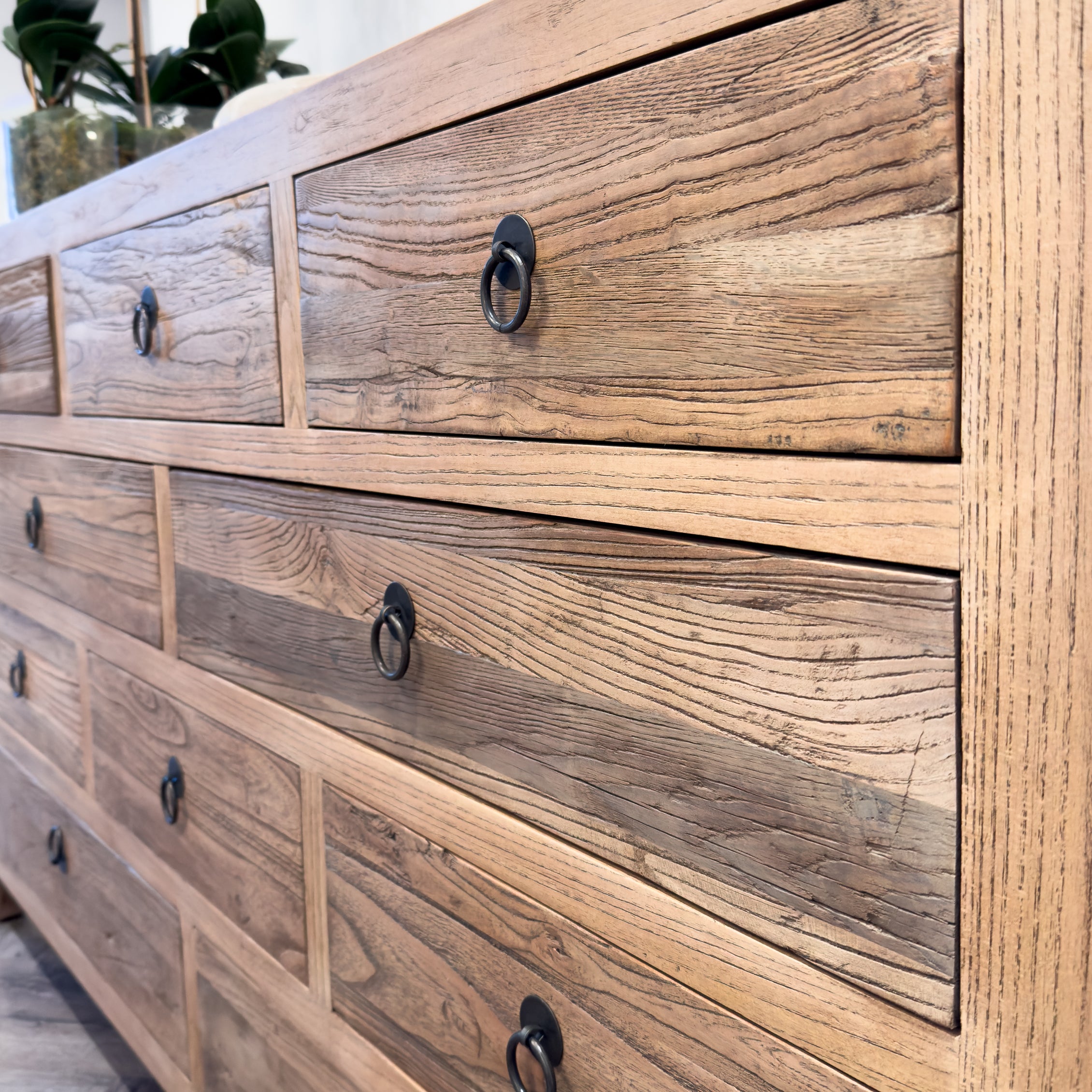 Timberline Reclaimed Chest of 10 Drawers – Shropshire Design