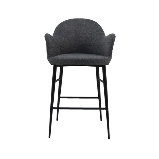 Tommy Franks Sutro Bar Stool – Charcoal – Shropshire Design