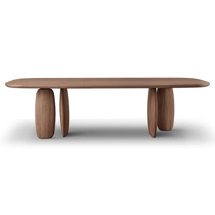 Tommy Franks Underline Dining Table - 280cm - Light Walnut – Shropshire ...