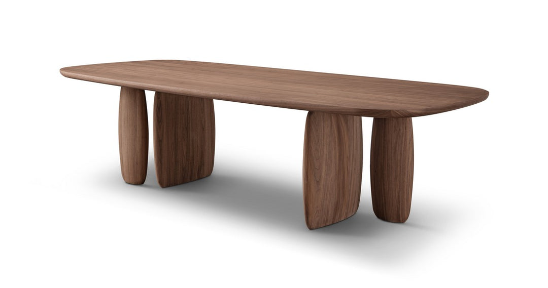 Tommy Franks Underline Dining Table - 280cm - Light Walnut – Shropshire ...