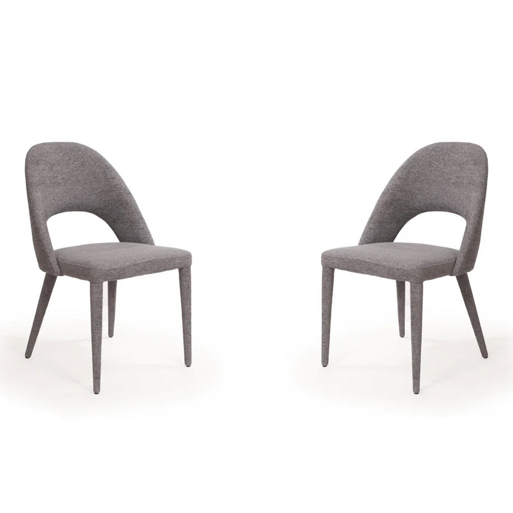 Tommy Franks Van Dining Chairs – Quartz Grey – Set of 2 – Shropshire Design