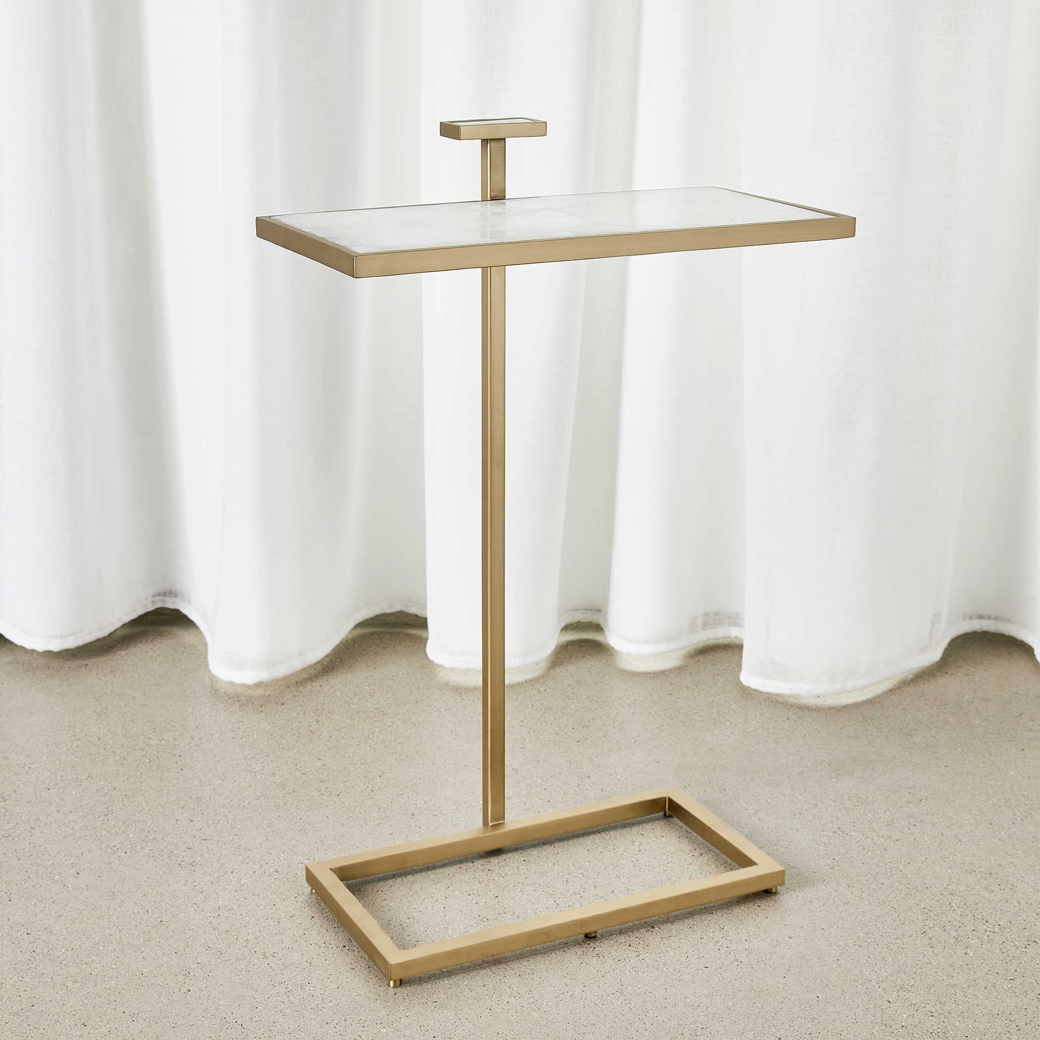 Uttermost Black Label Jewel Pull Up Accent Table – Rectangle ...