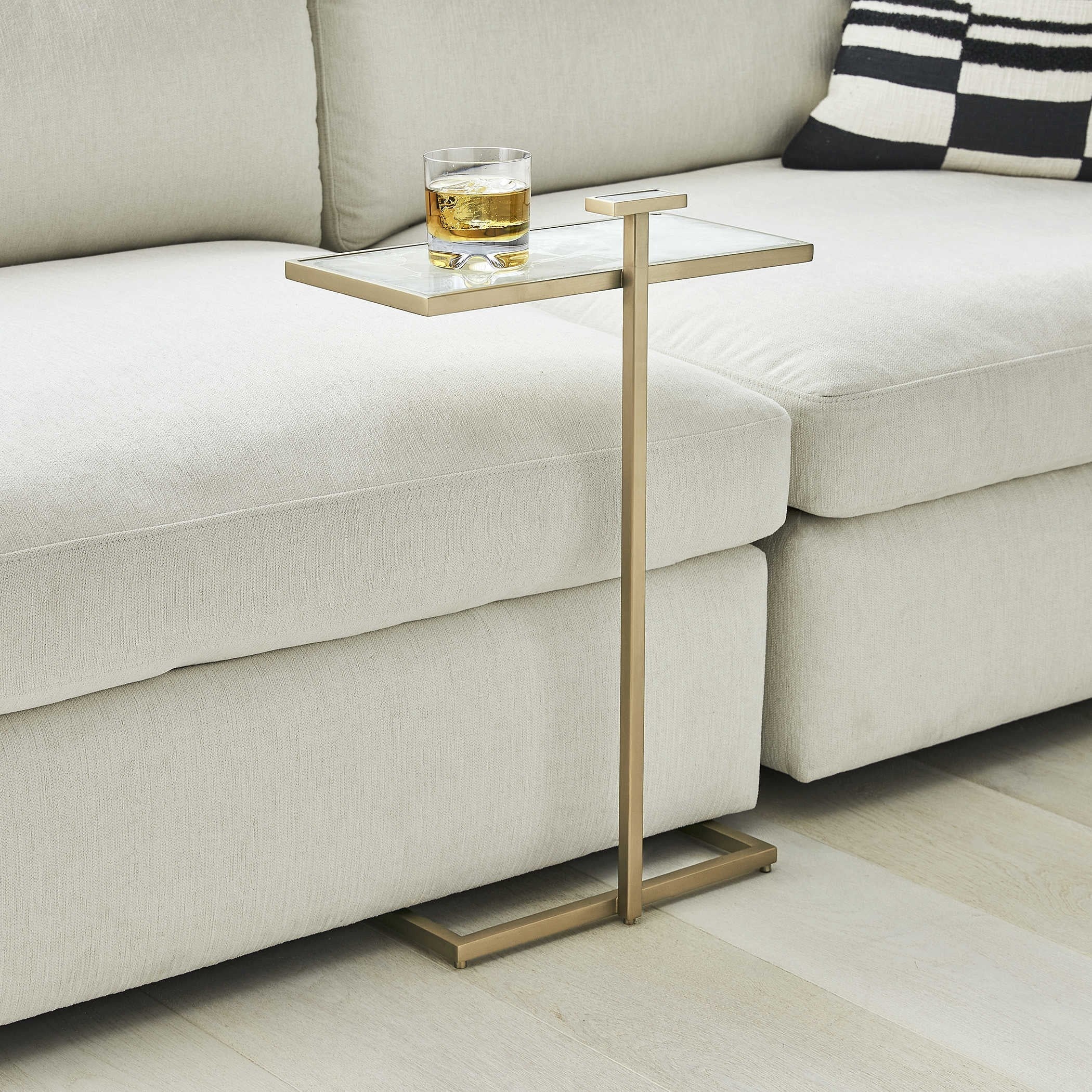 Uttermost Black Label Jewel Pull Up Accent Table – Rectangle ...