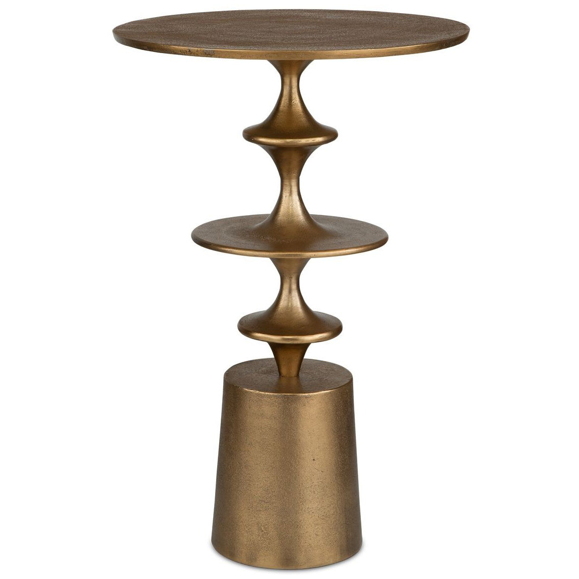 Uttermost Flight Accent Table – Brass – Shropshire Design
