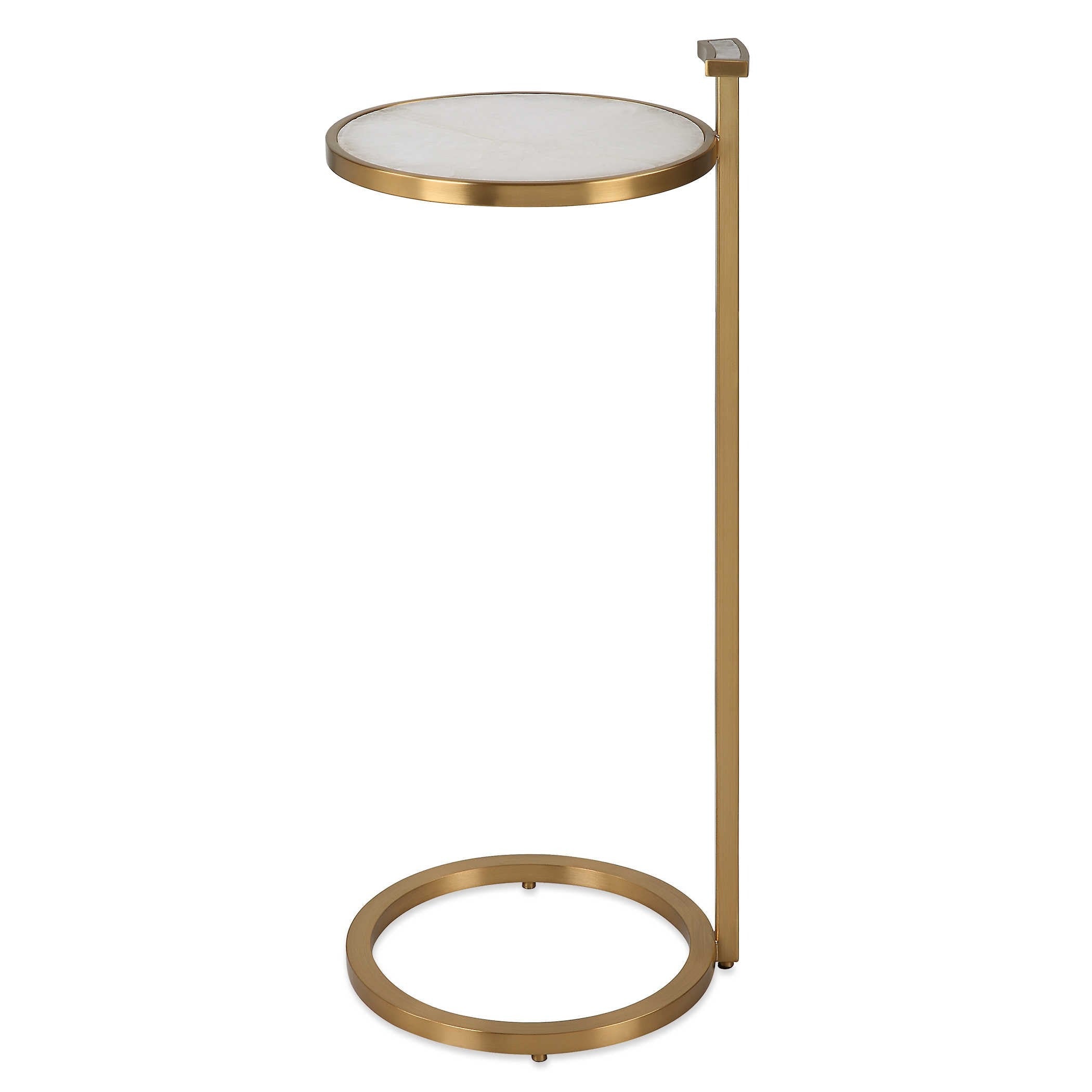 Uttermost Black Label Jewel Pull Up Accent Table – Round – Shropshire ...