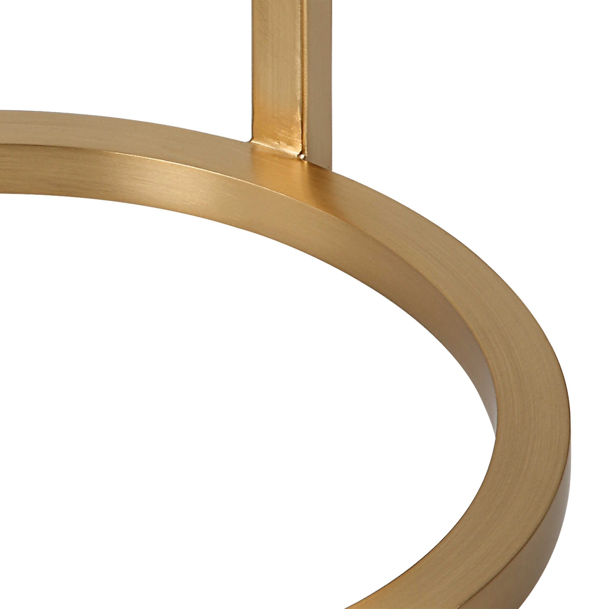 Uttermost Black Label Jewel Pull Up Accent Table – Round – Shropshire ...