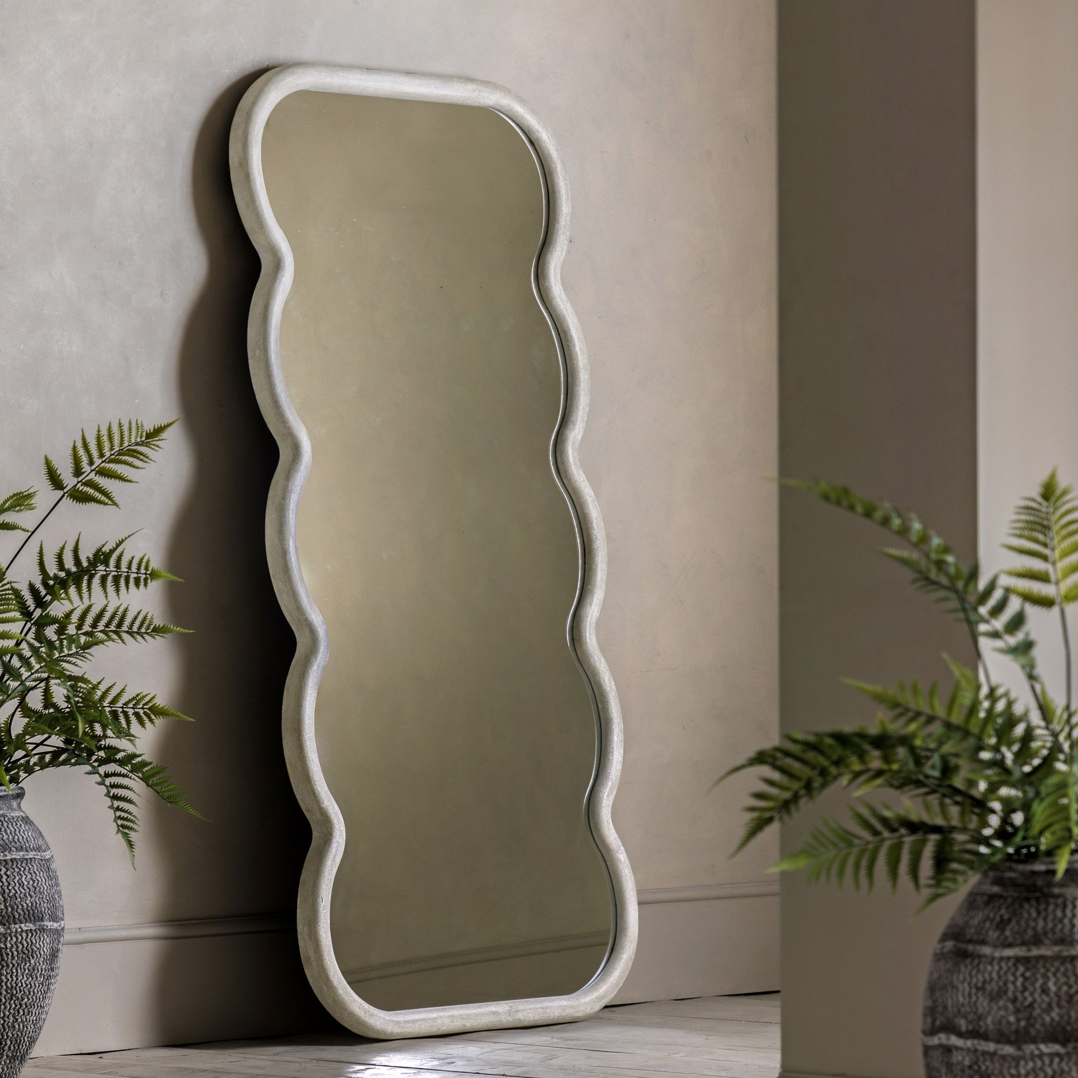Wave Curved Mirror – Large – Shropshire Design
