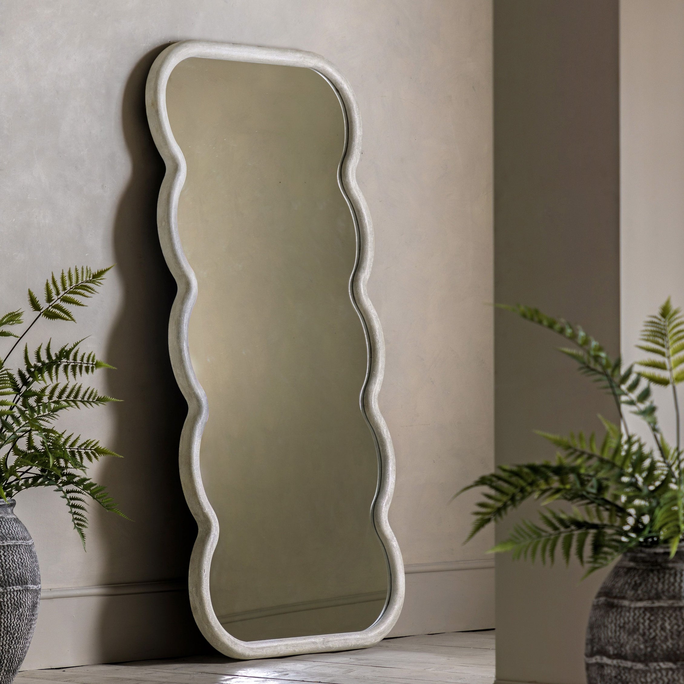 Wave Curved Mirror – Large – Shropshire Design