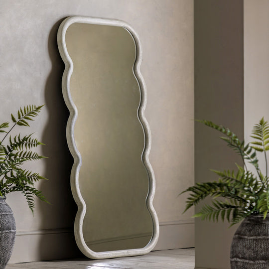 Wave Curved Mirror – Large – Shropshire Design