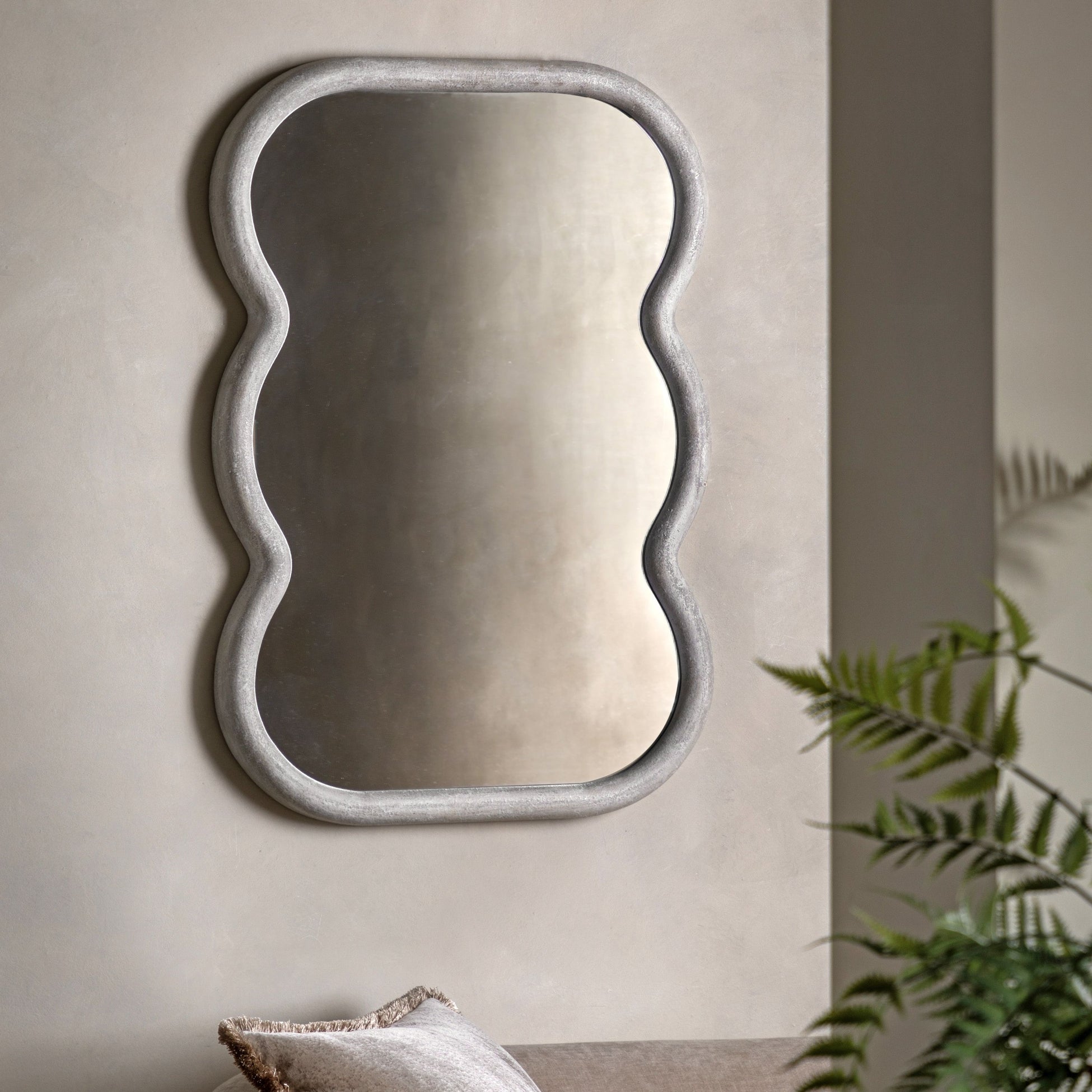 Wave Curved Mirror – Small – Shropshire Design