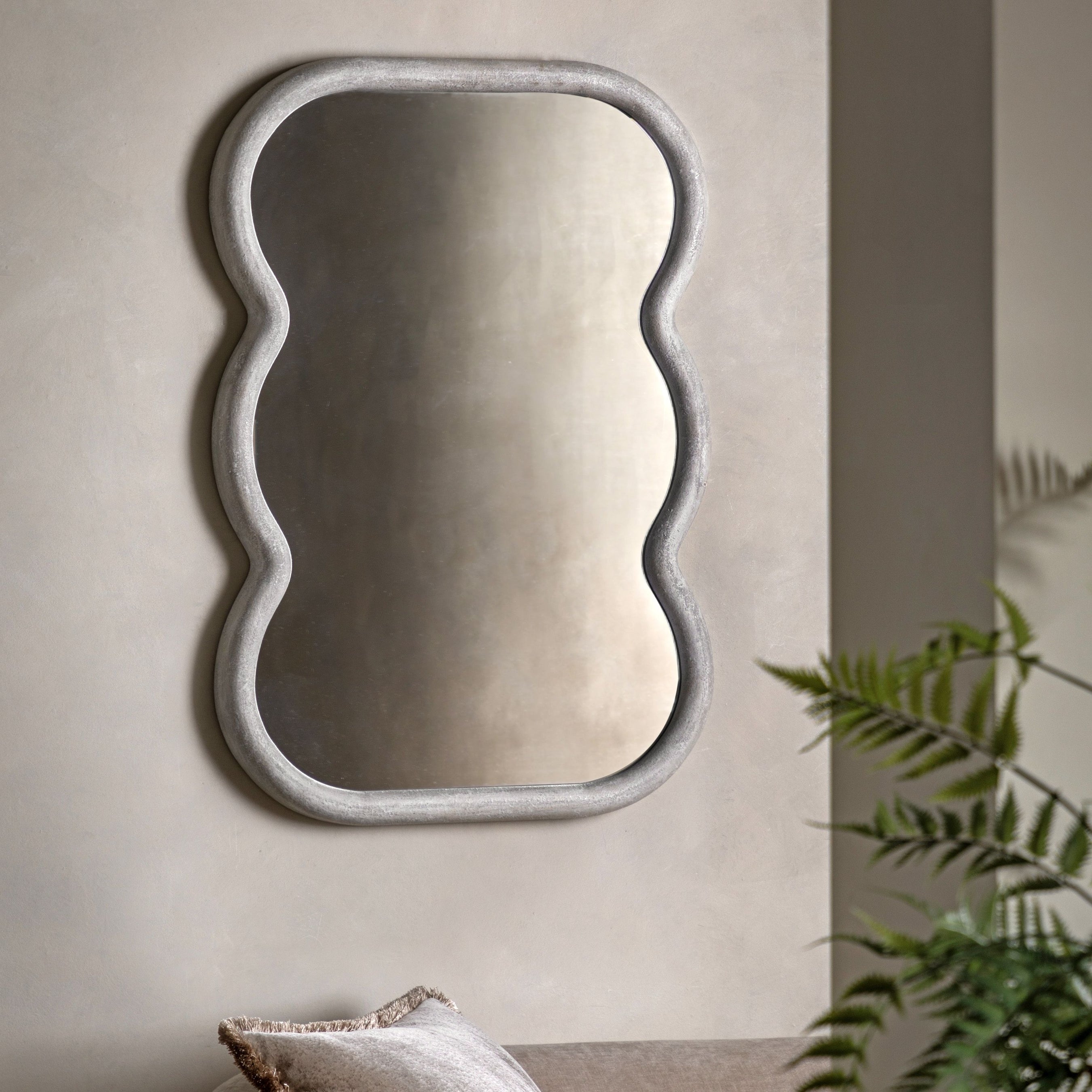 Wave Curved Mirror – Small – Shropshire Design