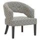 Zuri Chair in Black and Beige – Shropshire Design