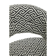 Zuri Chair in Black and Beige – Shropshire Design
