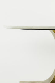 Light & Living Rickerd Coffee Table in White Marble – Shropshire Design